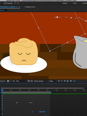 After Effects: Time-Reverse and Easy Ease Keyframes