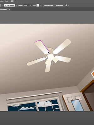 Creating a Ceiling Fan in After Effects