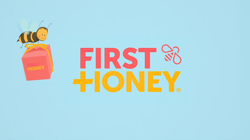 First Honey: Bee Better - 2D Animation & Motion Design